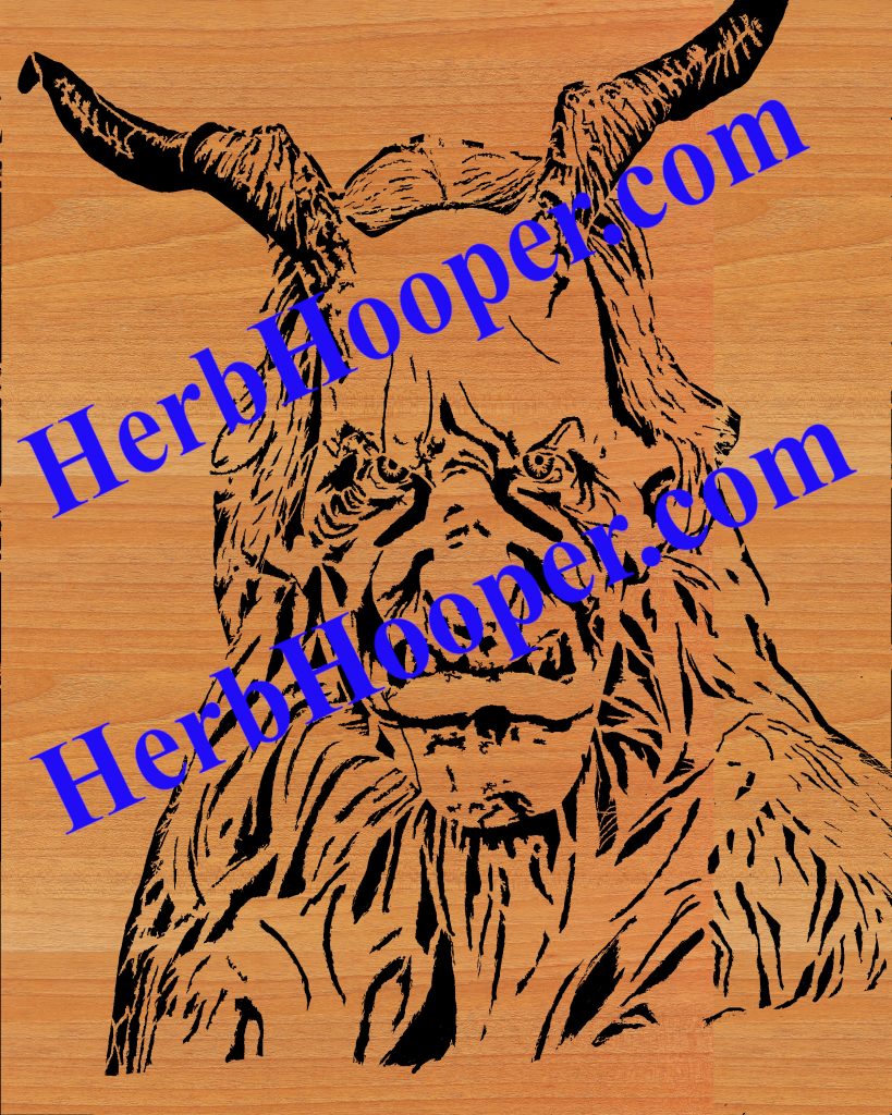 Krampus Pattern 2 - Herb's Scrolling Station