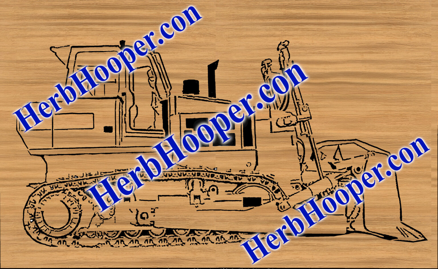 Bulldozer Pattern - Herb's Scrolling Station