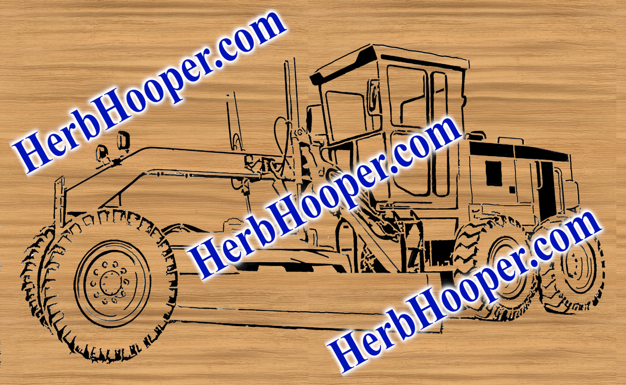 Road Grader Pattern - Herb's Scrolling Station